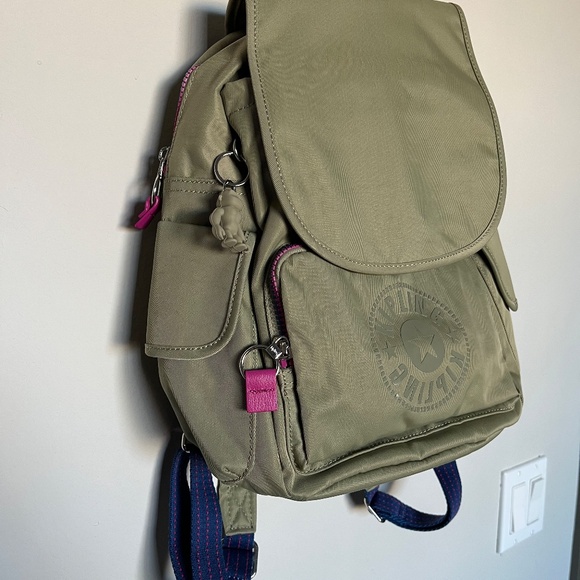 Kipling | Bags | Kipling City Pack Mini Backpack In Sea Green Blue ...